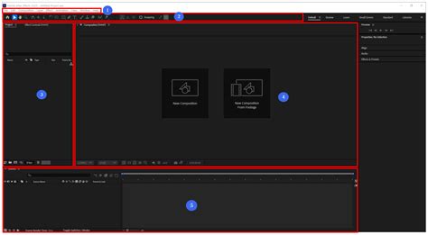 애프터 이펙트 인터페이스 구성 초보자를 위한 필수 설정 방법