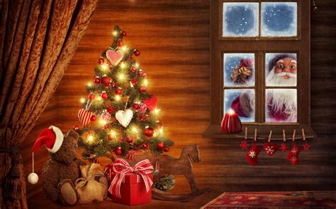 Прикраси на ялинку Новорічні шпалери на робочий стіл