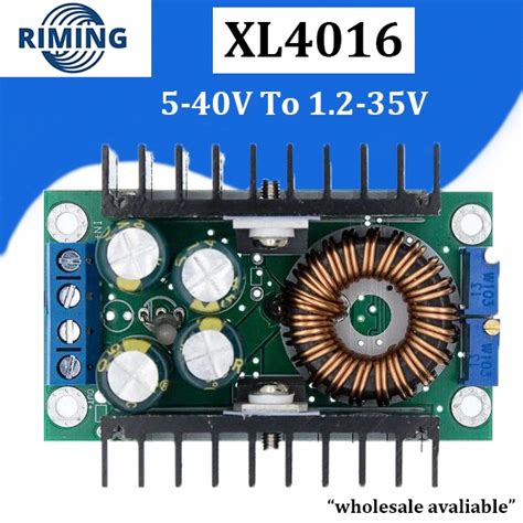dc dc 9a 300w dc buck converter 5 40v to 1 2 35v power module 12a buck