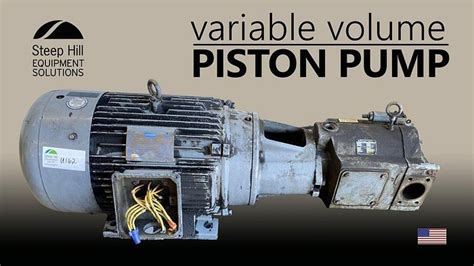 Used Parker Pvp140 Variable Volume Piston Pump For Sale At Steep Hill