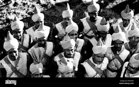 World War 2 Indian Troops In France Caption Early Arrivals In