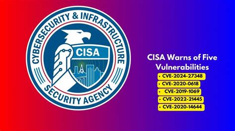 anthony collins on linkedin cisa warns of five vulnerabilities