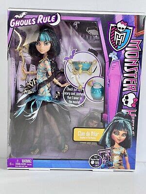 MONSTER HIGH DOLL Cleo De Nile Ghouls Rule Mattel NIB Sealed Mummy PicClick UK