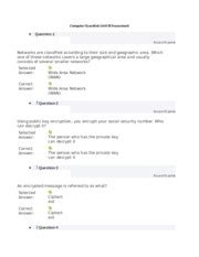 Computer Essentials Unit III Assessment Computer Essentials Unit III Assessment Question 1 8