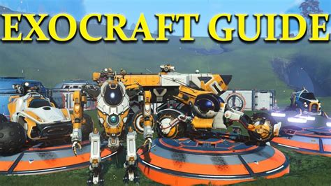 How To Unlock And Use Exocrafts In No Mans Sky