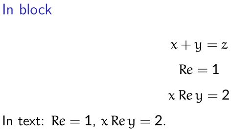 DeclareMathOperator Not Displayed In Math Font With Beamer TeX LaTeX Stack Exchange