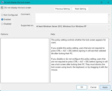 如何在windows 11上禁用锁定屏幕 Infoxiao