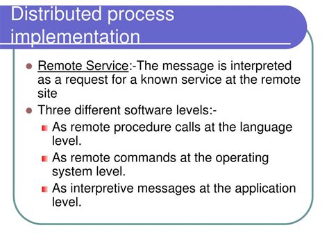 Ppt Summary Distributed Process Scheduling Powerpoint Presentation