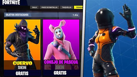 NUEVAS SKINS GRATIS En Fortnite Cuervo Guardia Oscura Y SKIN GRATIS