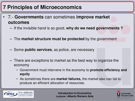 Introduction to MicroEconomics Lecturer: Alberto Romero Ania - ppt download