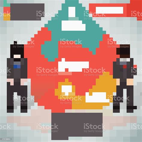 Home Puzzlebusinessmaninfographic On Clean Backgroundvector向量圖形及更多2015年