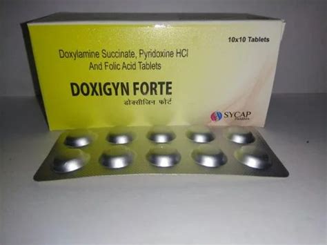 Doxigyn Forte At Rs 66 Box Doxylamine Succinate Tablets In Panchkula ID 18305338673
