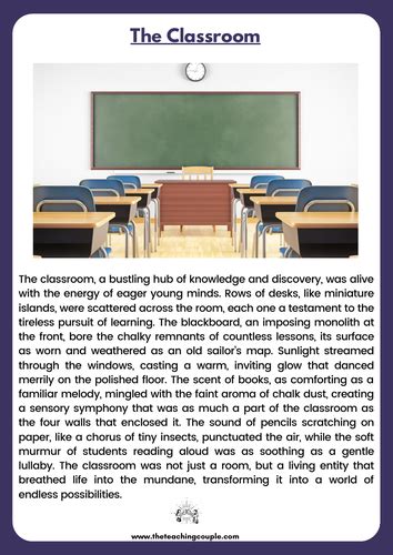 Ten Descriptive Paragraph Examples Teaching Resources