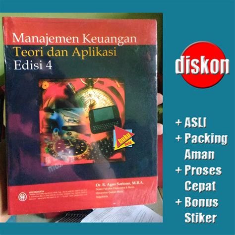 Jual Manajemen Keuangan Teori Dan Aplikasi Edisi Agus Sartono Di Lapak Buku Beta Bukubeta