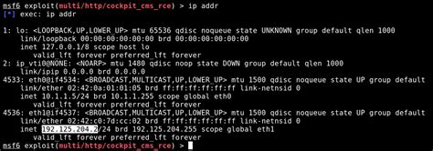 CVE CVE Cockpit CMS RCE INE