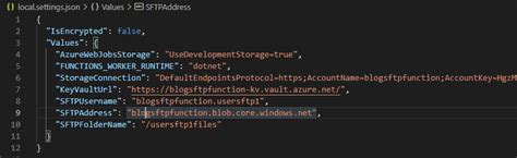 Connecting An Azure Function To A SFTP Server Using SSH Keys Stored In Azure Key Vault