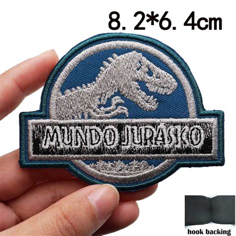 Jurassic World Embroidered Patches Little Patch Co