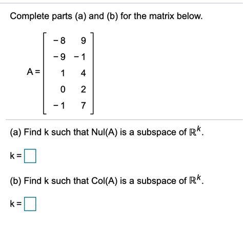 Solved Determine If Is In The Span Of The Set Of Chegg Com