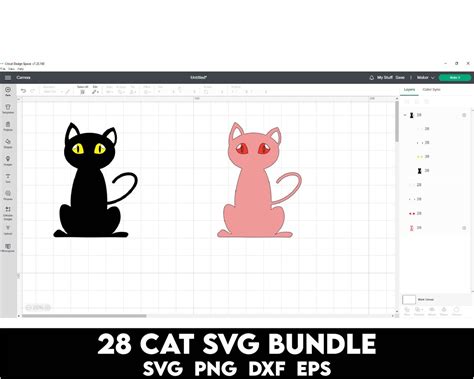 Cat Svg Bundle Cat Svg Cat Head Svg Cat Face Svg Cat Cut Etsy