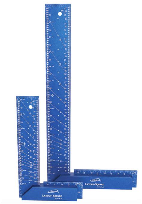 Igaging 7 And 12 Layout Square Set 36 Ls 712 Penn Tool Co Inc