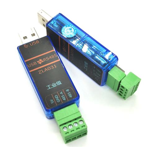 Usb To Rs485 Serial Communication Converter Industrial Grade Electrical Isolation Module 