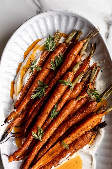 Roasted Carrots With Whipped Ricotta And Chili Butter Cooking With