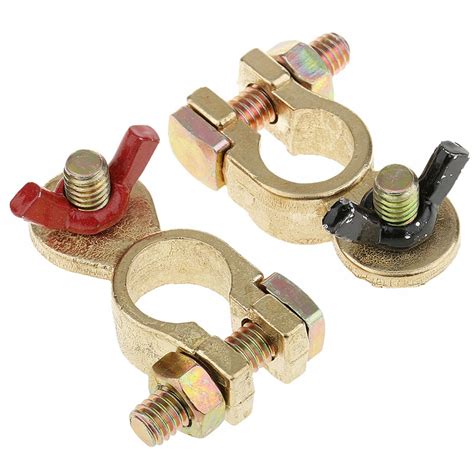 2x KLEMY ZACISKI DO AKUMULATORA UNIWERSALNE MOCNE 11654391584