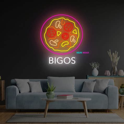 Bigos Neon Sign Bigosz Led Light Polish Hunter Stew Light Sign