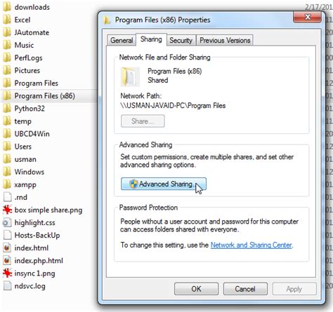 Network File Sharing System Spabinger
