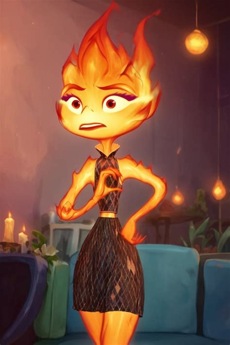 Ember Elemental V1 Image Created By Unnamed Entity Tensorart