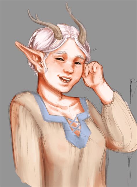 My Bosmer Oc Art By Me Relderscrolls