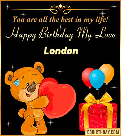 Happy Birthday London  🎂 Images Animated Wishes【28 S】