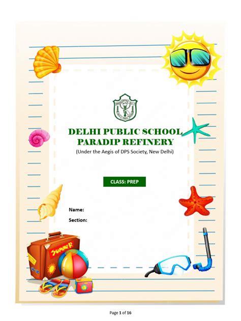 Summer Holiday Assignment Prep 2024 25 240508 194448 Pdf