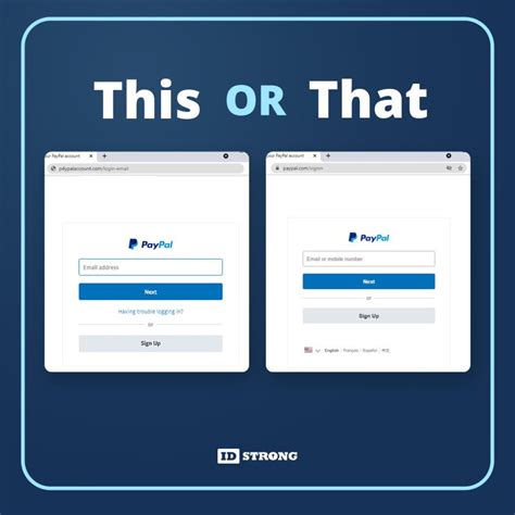 Idstrong On Linkedin Paypal Phishing Cyberattack Hacker Scammer Cybersecurity Thisorthat