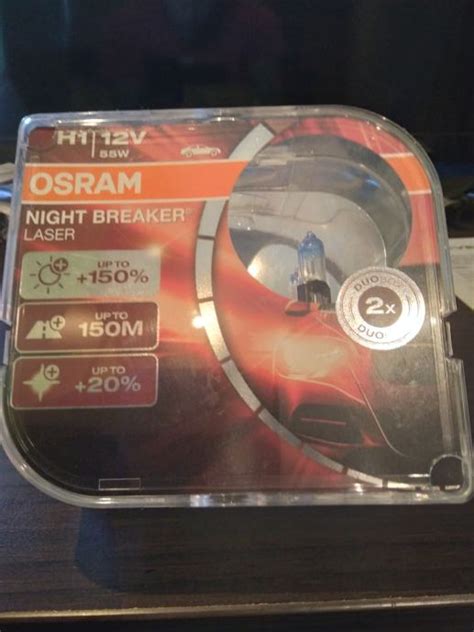 Osram night breaker laser H1
