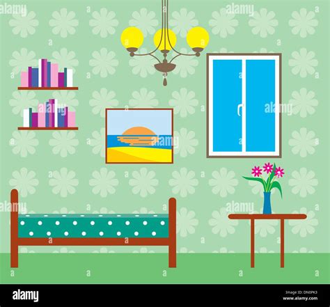 Classic Flower Bed Stock Vector Images Alamy