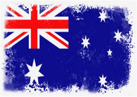 Australia National Flag Flag Australia Flag Brush Australia Png