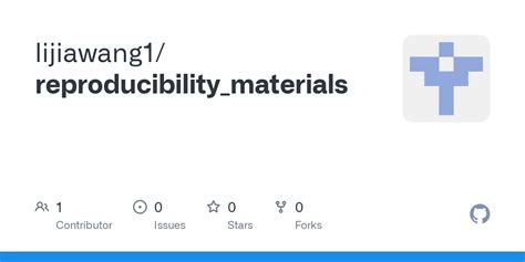Github Lijiawang1 Reproducibility Materials