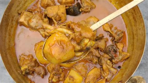 Chicken Potato Curry Recipe Mitar Cooking