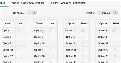 About Oracle Plug In For Splitting Reports Into Columns
