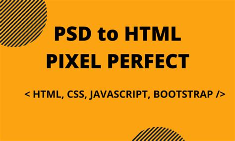 Psd Xd And Figma Conversions To Html By Ziskha Fiverr