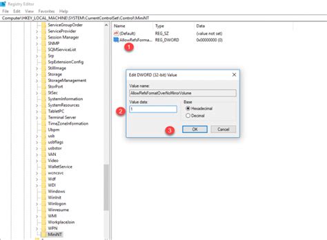 how to enable refs in windows 10
