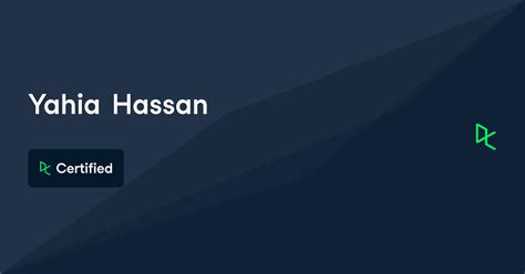 Yahia Hassan Marketing Analyst