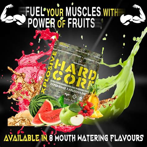 Hulk Nutrition Hardcore Cola Flavour Pre Workout Supplement Ela Health