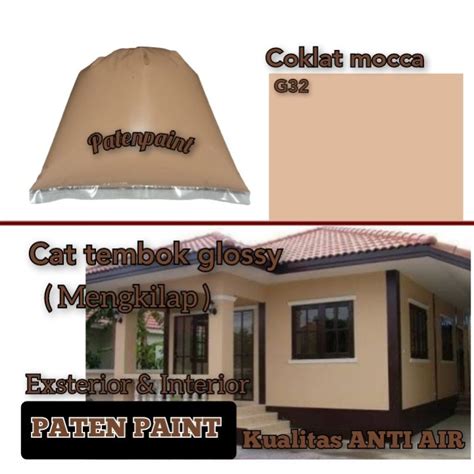 Paten Paint Cat Tembok Glossy Cat Tembok Minyak Cat Tembok Warna Coklat Cat Tembok