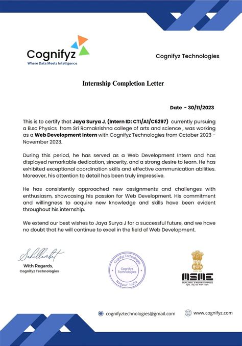 Jaya Suryaj On Linkedin Intern Webdevelopment Fullstack