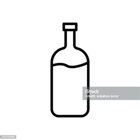 병 줄 아이콘입니다 편집 가능한 스트로크 디자인 템플릿 벡터 0명에 대한 스톡 벡터 아트 및 기타 이미지 0명 개념 개념과 주제 Istock