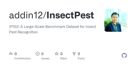 Github Addin12insectpest Ip102 A Large Scale Benchmark Dataset For