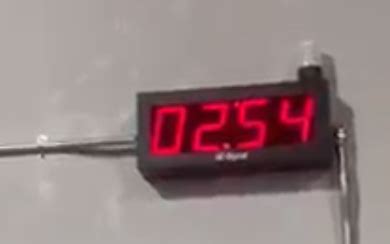 Single Input Timer With Andon Light For Production Lines Customized