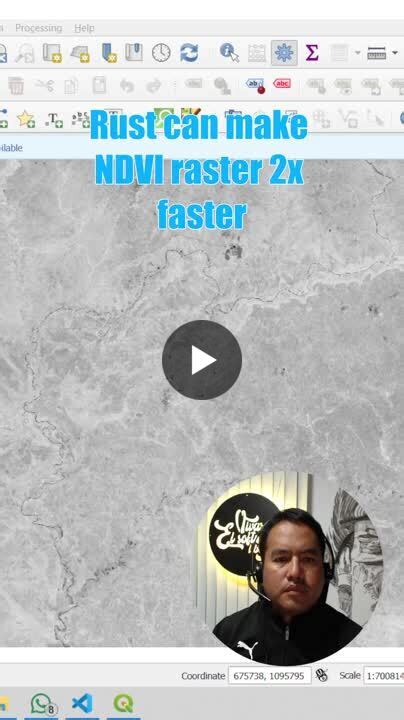 Rust Speeds Up Ndvi Raster Processing 2x Faster Than Python